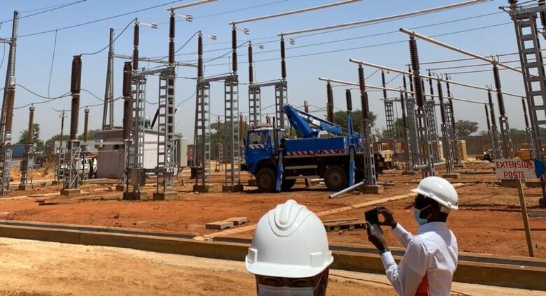 Africa50 inspecte l'avancement des travaux à la centrale électrique de ...